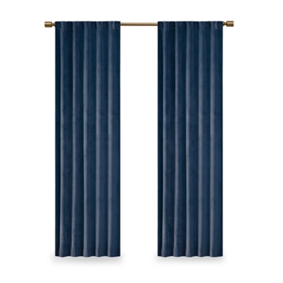 Click here for Bryce Room Darkening Poly Velvet Rod Pocket/Back T... prices