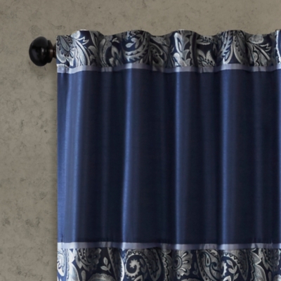 Aubrey Jacquard Window Curtain Pair | Ashley