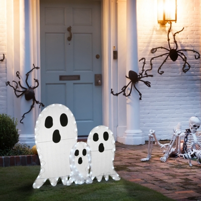 Click here for National Tree Company Pre-Lit Ghost Trio with 70 L... prices