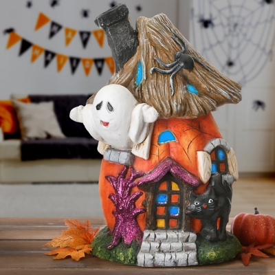 Click here for National Tree Company 18 Pumpkin Haunted House wit... prices