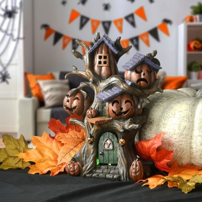 Click here for National Tree Company 12 Pumpkin Tree House with B... prices