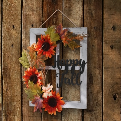 16" Happy Fall Wall Sign | Ashley Furniture HomeStore