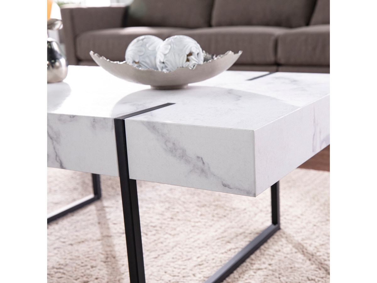 Southern Enterprises Furniture Kalyu Modern Cocktail Table Ashley