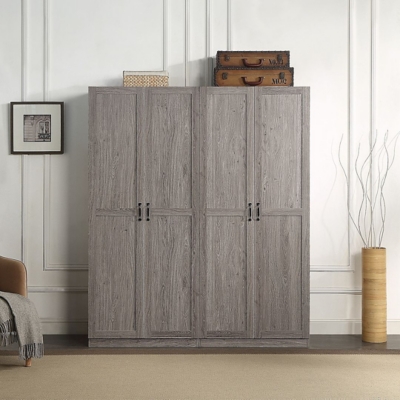 Click here for Hopkins Storage Closet 4.0 (Set of 2)  Gray prices