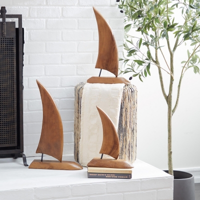 Click here for Bayberry Lane Decorative Sail Boat Sculpture Set... prices