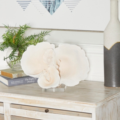 Click here for Bayberry Lane Coral Sculpture  White prices