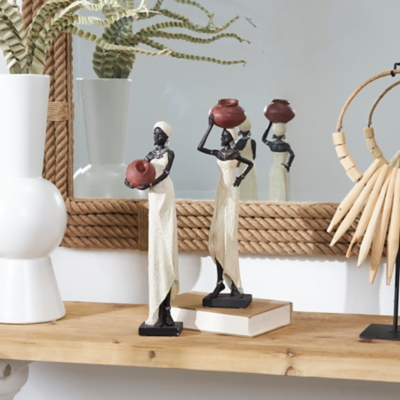 Click here for Bayberry Lane African Woman Sculpture with Water P... prices