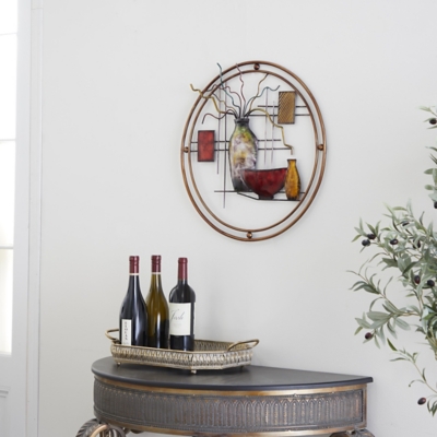 Click here for Bayberry Lane Abstract Vase Wall Decor  Multi prices