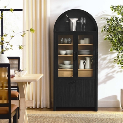 Click here for Modway Evie 31 Accent Cabinet  Black Oak prices