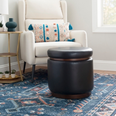 Click here for Linon Bridget Storage Ottoman  Natural prices