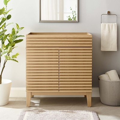 Click here for Render 30 Bathroom Vanity Cabinet  Oak prices