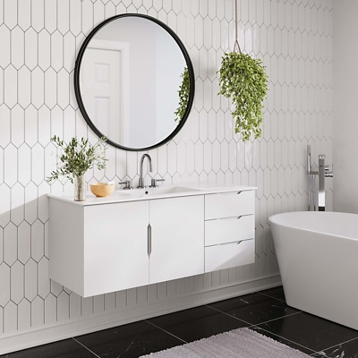 Click here for Vitality 48 Bathroom Vanity Cabinet (Sink Basin No... prices