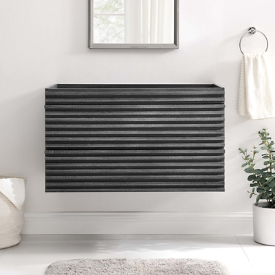 Click here for Render 36 Wall-Mount Bathroom Vanity Cabinet  Char... prices