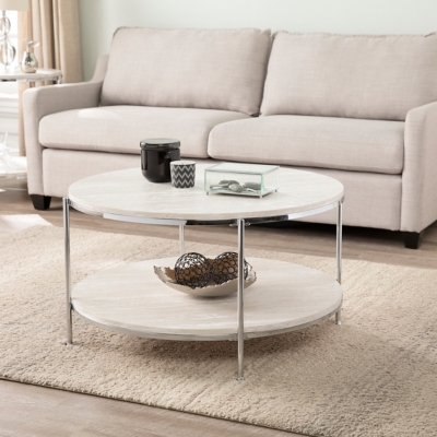 Click here for Southern Enterprises Furniture Longino Round Cockt... prices