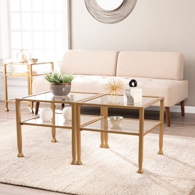 Click here for Southern Enterprises Furniture Renfro Cocktail Tab... prices