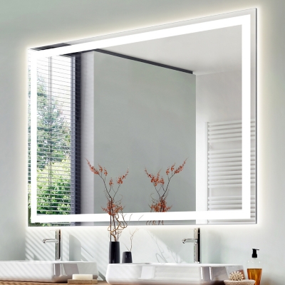 Click here for JONATHAN Y Pax 40 x 32 Rectangular Frameless Anti-... prices