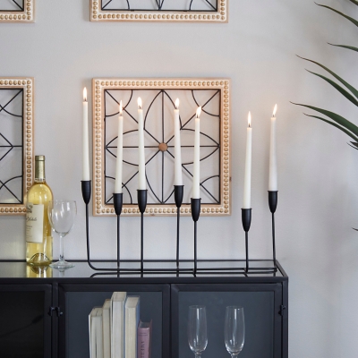 Click here for CosmoLiving by Cosmopolitan Metal Tapered 7 Plate... prices