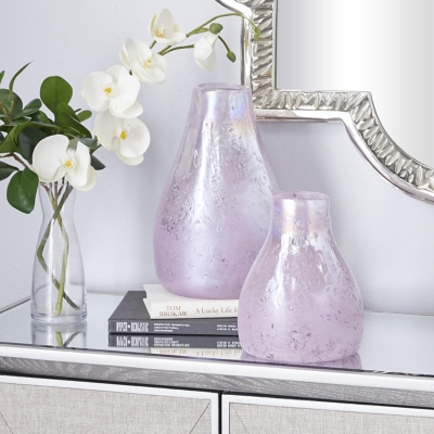 Click here for CosmoLiving by Cosmopolitan Handmade Blown Vase (S... prices