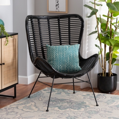 Click here for Baxton Studio Colorado Accent Chair  Black prices