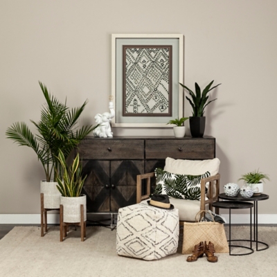 Click here for Mercana Chakra Accent Tables  Dark Wood prices