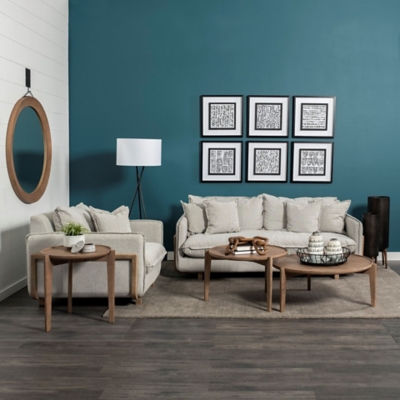 Click here for Mercana Cleaver Accent Table  Brown prices