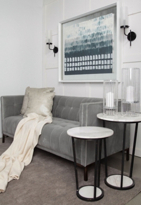 Click here for Mercana Bombola Accent Table  White prices