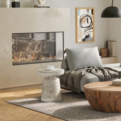 Click here for Simpli Home Robbie Accent Table  Distressed White... prices