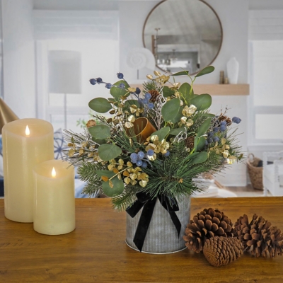 Click here for HGTV Home Collection Swiss Chic Arrangement  Blue prices
