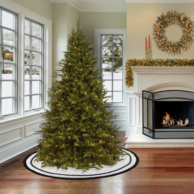 Click here for HGTV Home Collection 52 Tree Skirt with Black Trim... prices