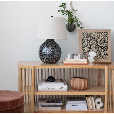 Click here for Storied Home Box with Striped Block Pattern and Go... prices