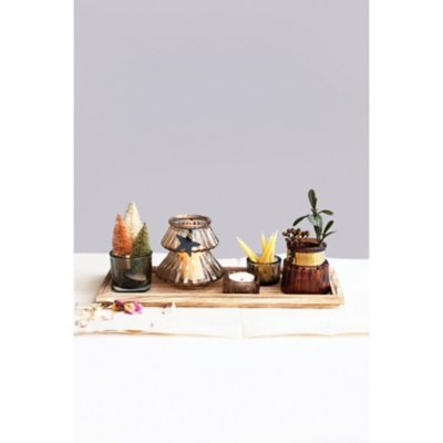 Click here for Storied Home Tray with 5 Tealight Holders (Set of... prices