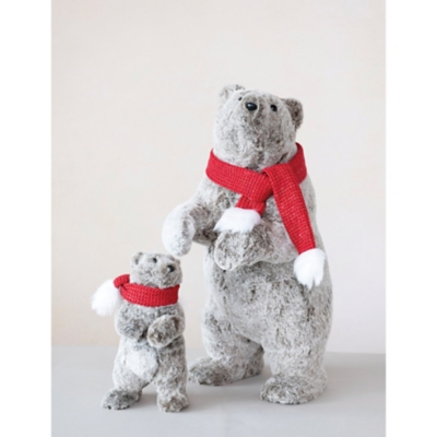 Click here for Storied Home Standing Bear with Scarf  Multi prices