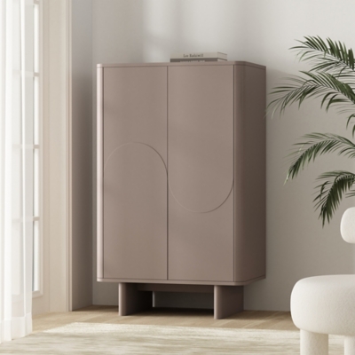 Click here for Manhattan Comfort Ella 32 Accent Cabinet  Mocha prices