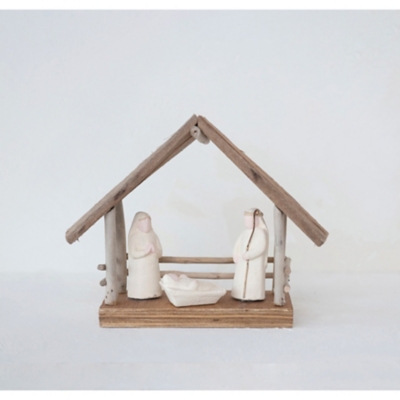 Click here for Storied Home Recycled Driftwood and Paper Mache Na... prices