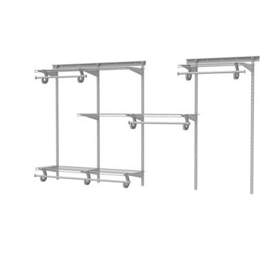 ClosetMaid 60" to 96" Adjustable Wire Closet Organization System | Ashley