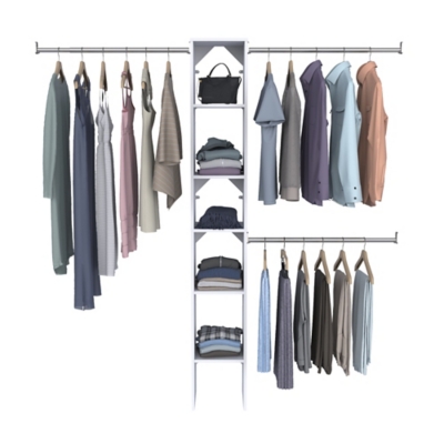 Click here for ClosetMaid 12 Starter Tower Closet Organization Sy... prices
