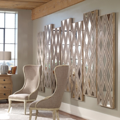 Click here for Uttermost Tahira Wood Wall Decor Pannel  Multi prices