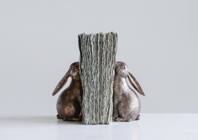 Click here for Storied Home Rabbit Bookends (Set of 2)  Bronze prices