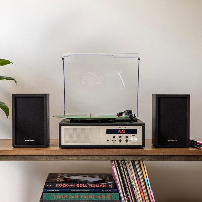 Click here for Crosley Sloane Record Player With Speakers  Black prices
