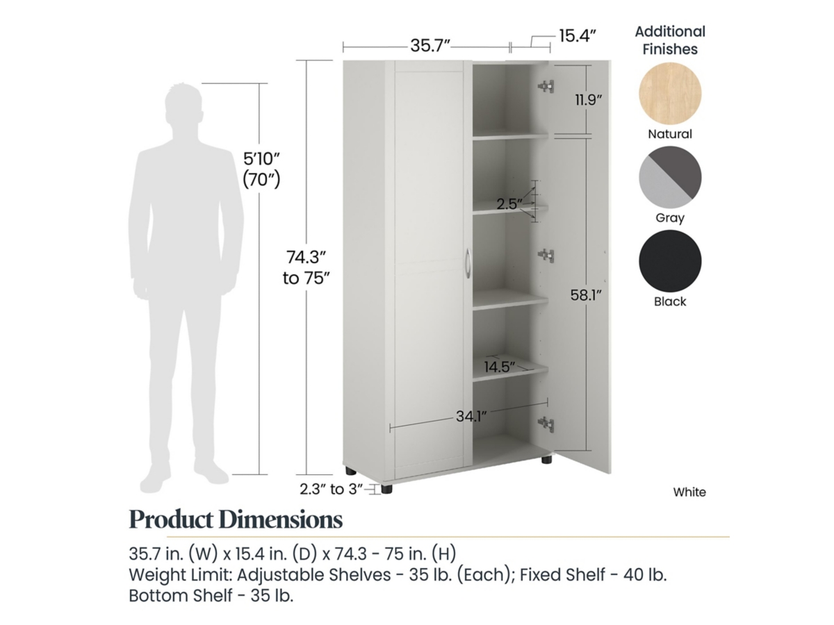 Systembuild callahan 16 utility storage cabinet store