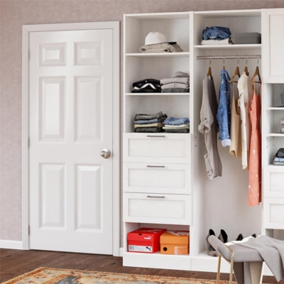 Click here for Systembuild Evolution Estora 3 Drawer Modular Clos... prices