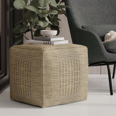 Click here for Simpli Home Delilah Pouf  Natural prices