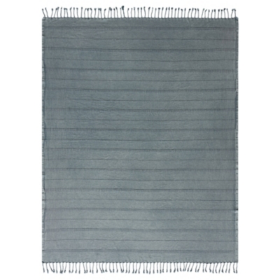 Silas Striped Throw Blanket | Ashley