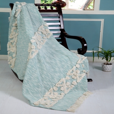 Click here for Dayton Throw Blanket  Blue prices