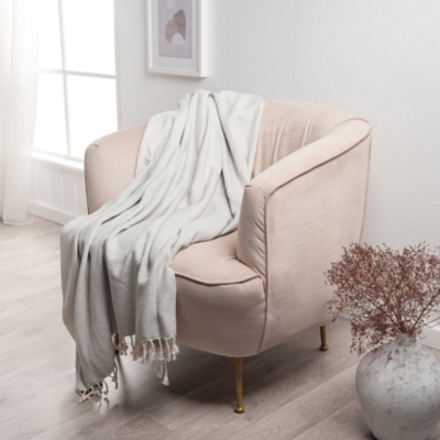 Click here for Sadie Diamond Throw Blanket  Gray prices