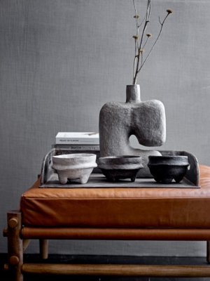 Click here for Storied Home Decorative Paper Mache Vase  Gray prices