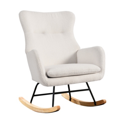 Homeluxe Faux Fur Rocking Chair | Ashley