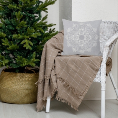 Click here for Suvii Home Madeline Decorative Throw Pillow  Pale... prices