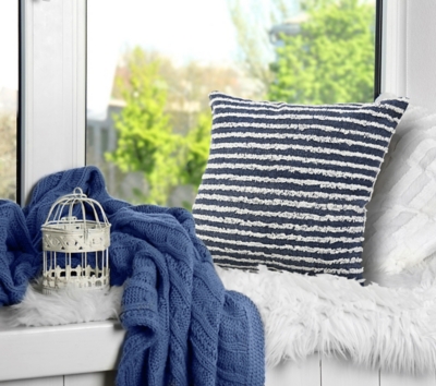 Click here for Suvii Home Yana Decorative Throw Pillow  Ensign Bl... prices