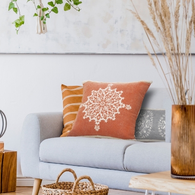 Click here for Suvii Home Madeline Floral Decorative Throw Pillow... prices